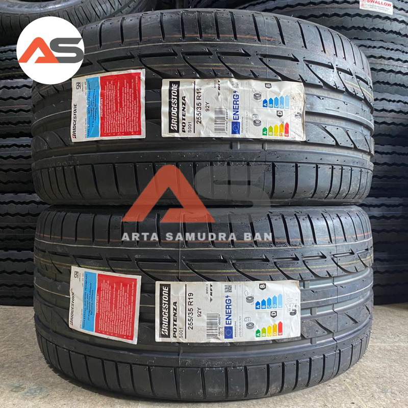 Jual Ban Bridgestone Potenza S001 RFT 255 / 35 R 19 R19 (Run Flat Tyre) | Shopee Indonesia