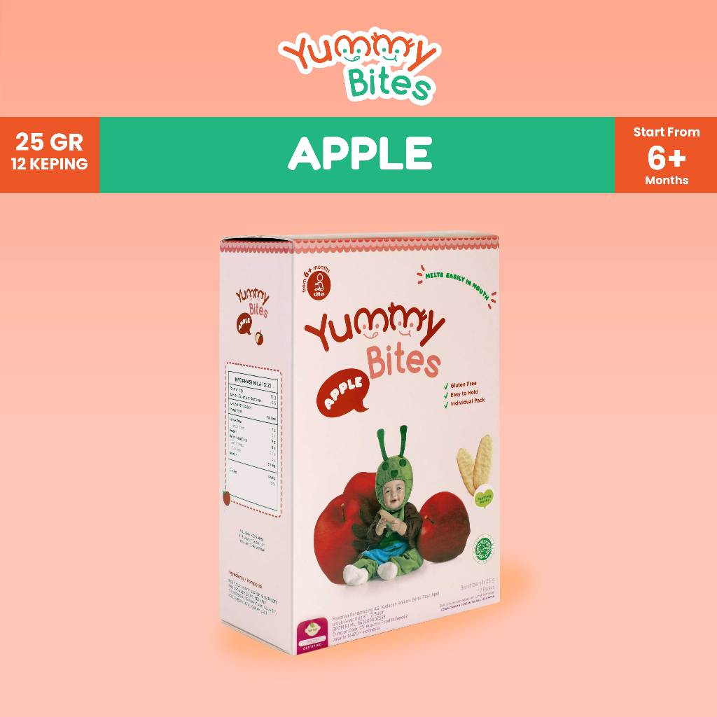 Jual [NIKITA WILLY EXCLUSIVE] Yummy Bites Rice Crackers 25 GR Snack ...