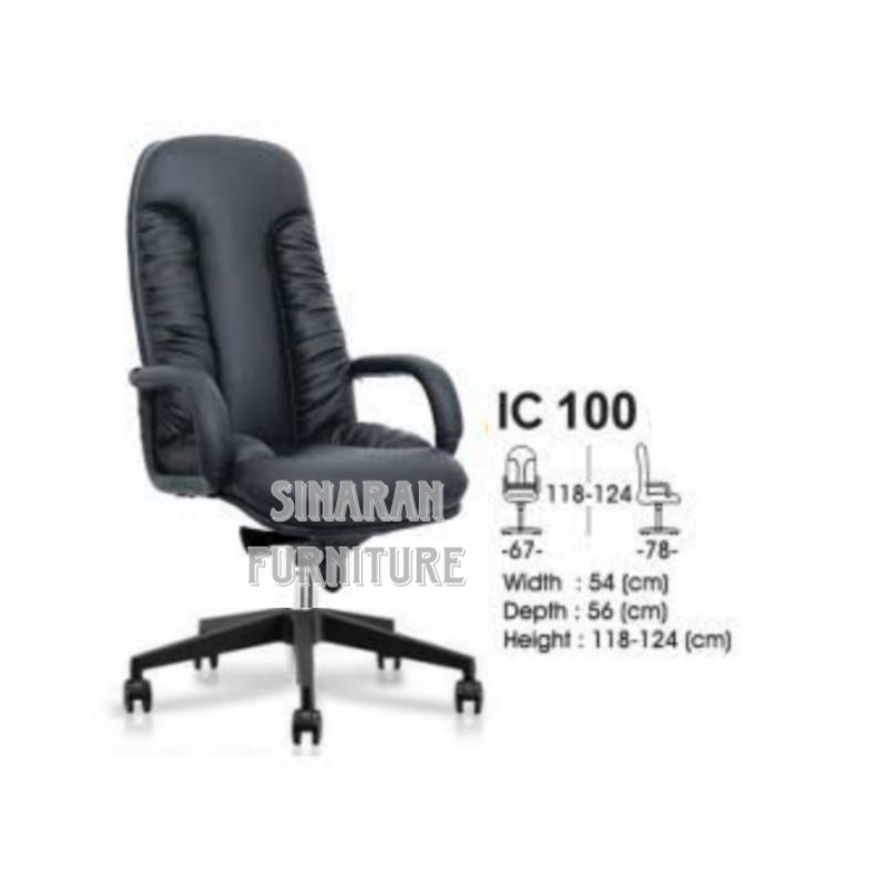 Jual KURSI KANTOR DIREKTUR ICHIKO IC 100 KURSI KERJA KURSI KANTOR MANAGER | Shopee Indonesia