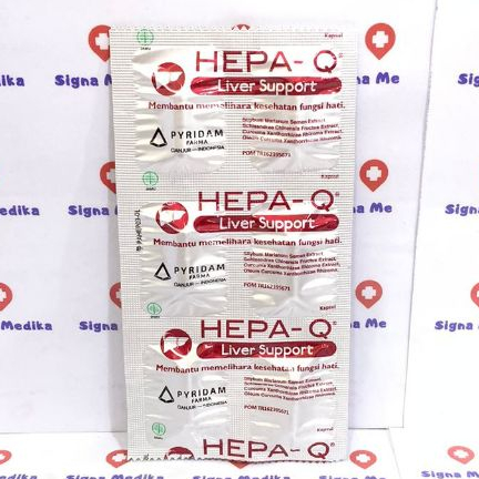 Jual Hepa-Q Strip Isi 6 kapsul - Vitamin Hati | Shopee Indonesia