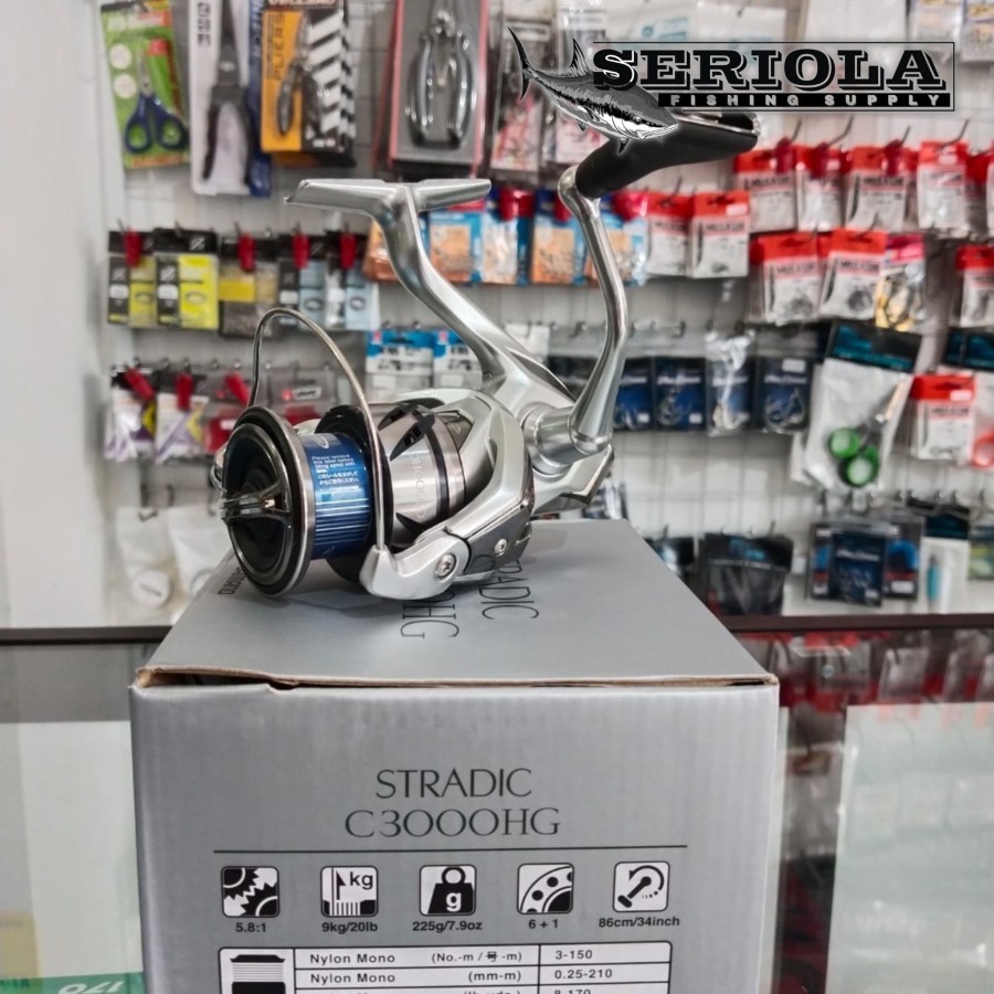 Jual REEL SHIMANO STRADIC FM 2023 C 3000 HG | Shopee Indonesia