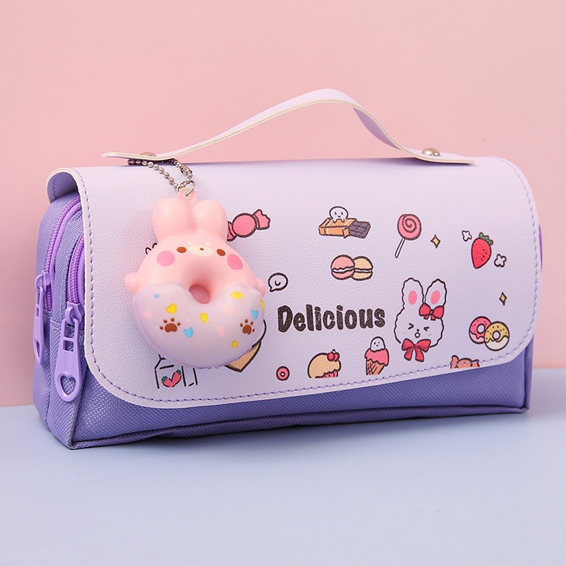 Jual Tempat Pensil Besar,Transparan PVC Pencil Case, Tas Pensil Murid ...