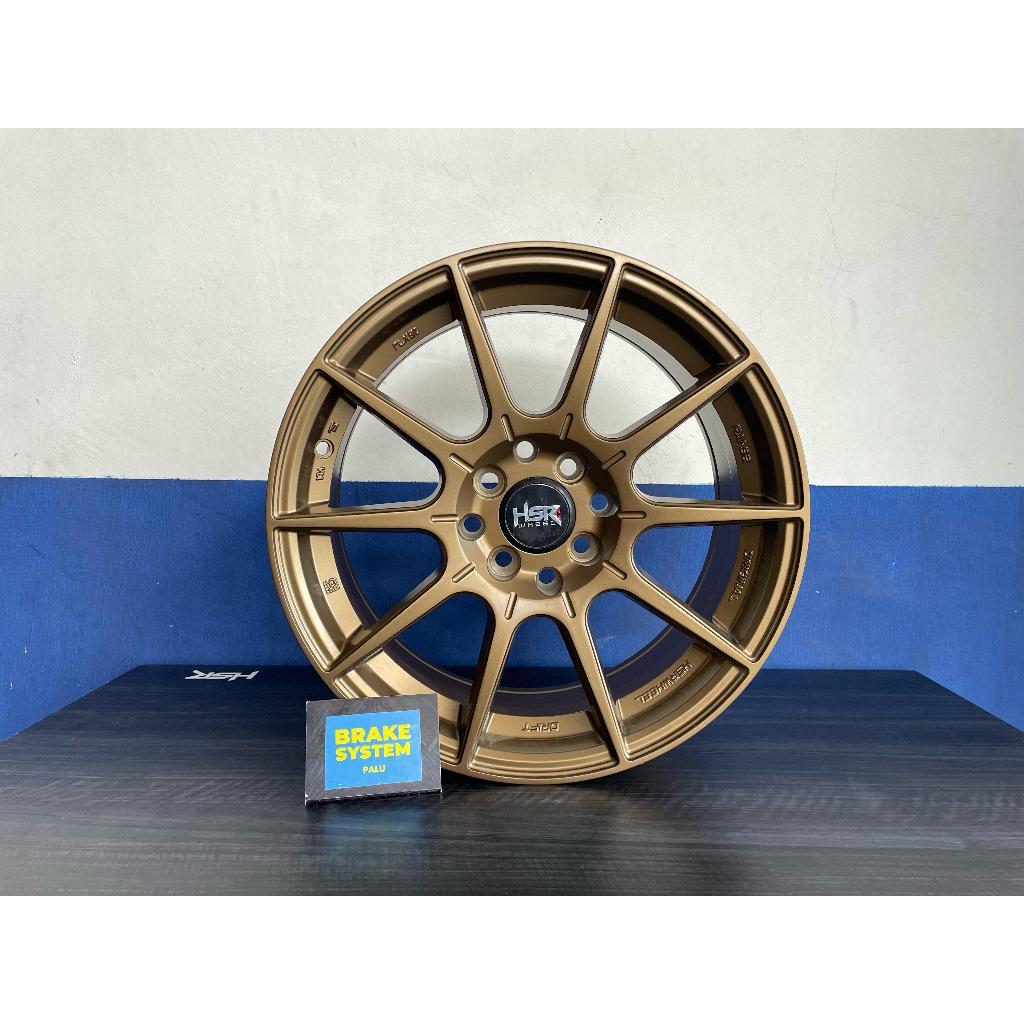 Jual Velg Racing Ring 16 HSR RAI-S2 Pcd 4X100-114,3 untuk mobil Jazz Yaris Xenia Livina Fiesta ...