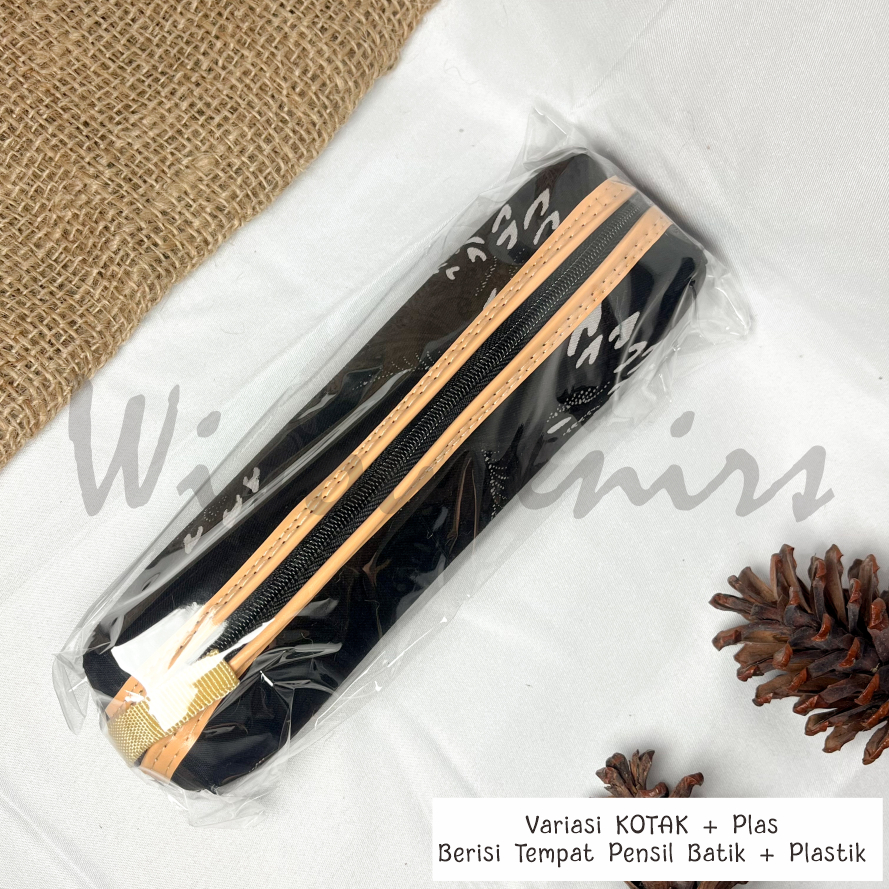 Jual Souvenir Pernikahan Tempat Pensil Batik Khas Jogja 19 x 7 cm Souvenir Tempat Pensil Batik ...