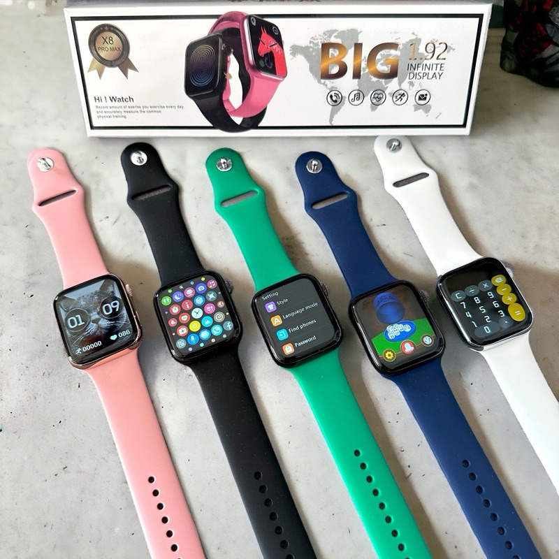 Jual Smartwatch X8 Pro Max Series 8 Original Fitur Lengkap Ada 1 Game ...