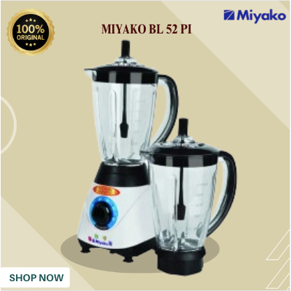 Jual Blender Miyako Plastik BL 52 PI / Blender 2L Blender BL 52PI/BL52PI/BL-52-PI/BL 52 PI ...