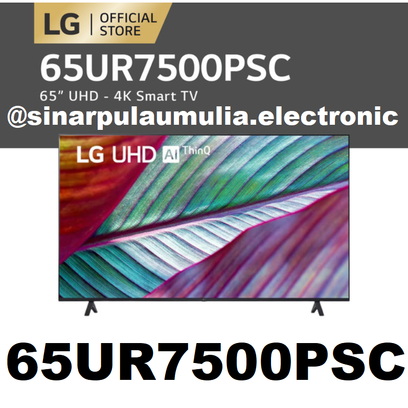 Jual LG LED TV 65 Inch Smart TV 4K UHD - 65UR7500PSC / 65 UR 7500 PSC / 65 UR7500 PSC / 65UR ...