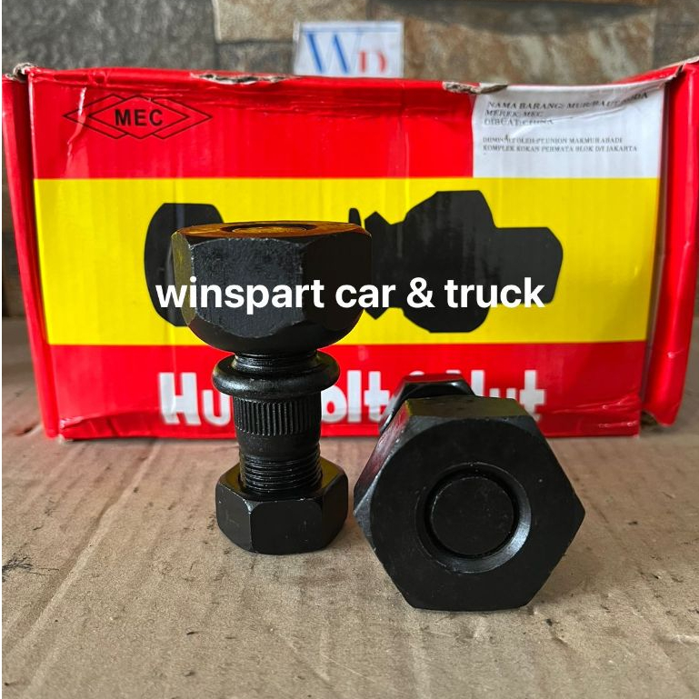 Jual Baut Roda Depan Dyna Hino Dutro 130HT 125HT Rino 14B PS115 Kiri ...