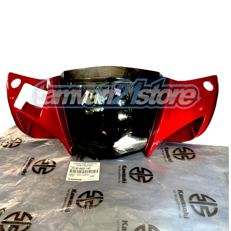 Jual COVER LAMPU BATOK DEPAN KAWASAKI ZX130 ZX 130 MERAH ORIGINAL 16146 ...