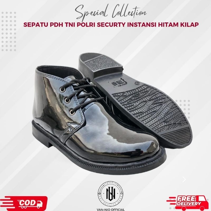 Jual SEPATU PDH,SEPATU PDH TNI POLRI,PDH TNI POLRI SECURITY SUPER KILAP ...
