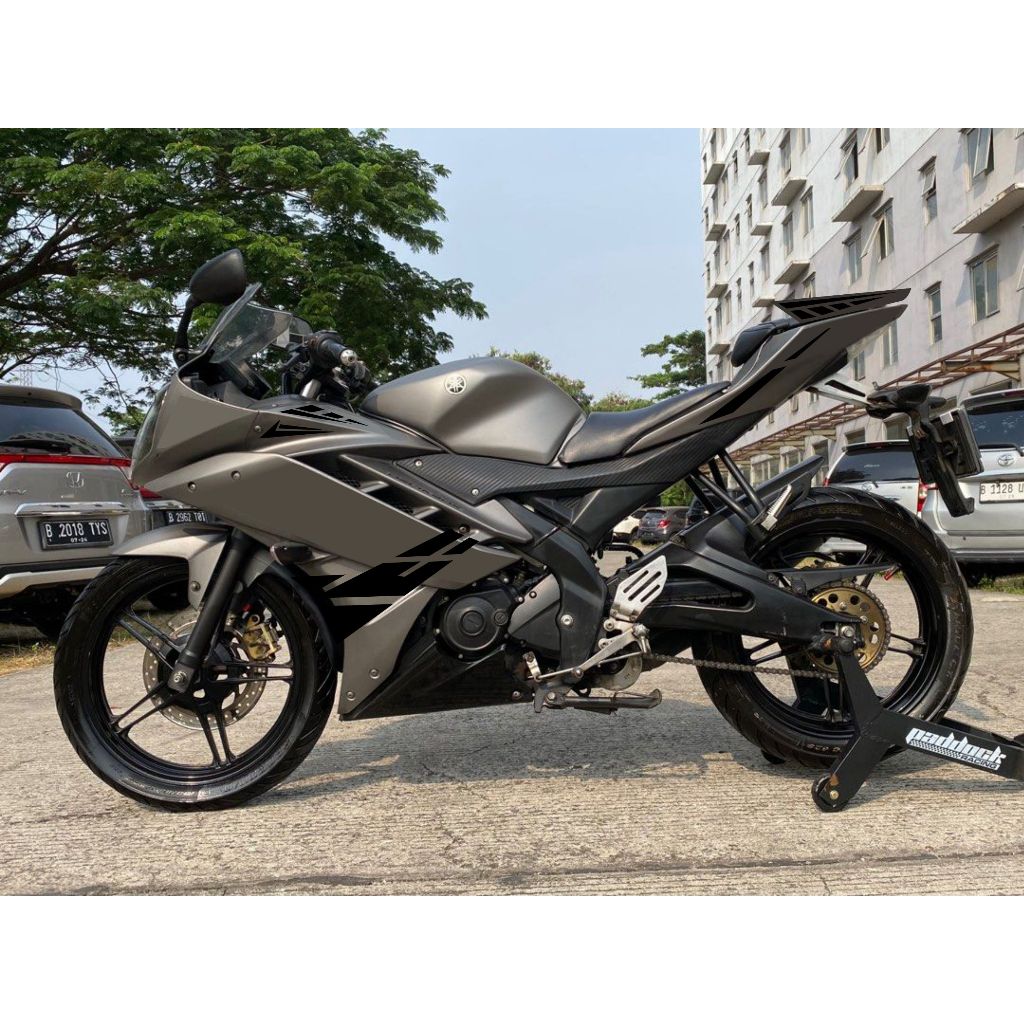 Jual custom striping custom r15 v2 striping warna hitam | Shopee Indonesia