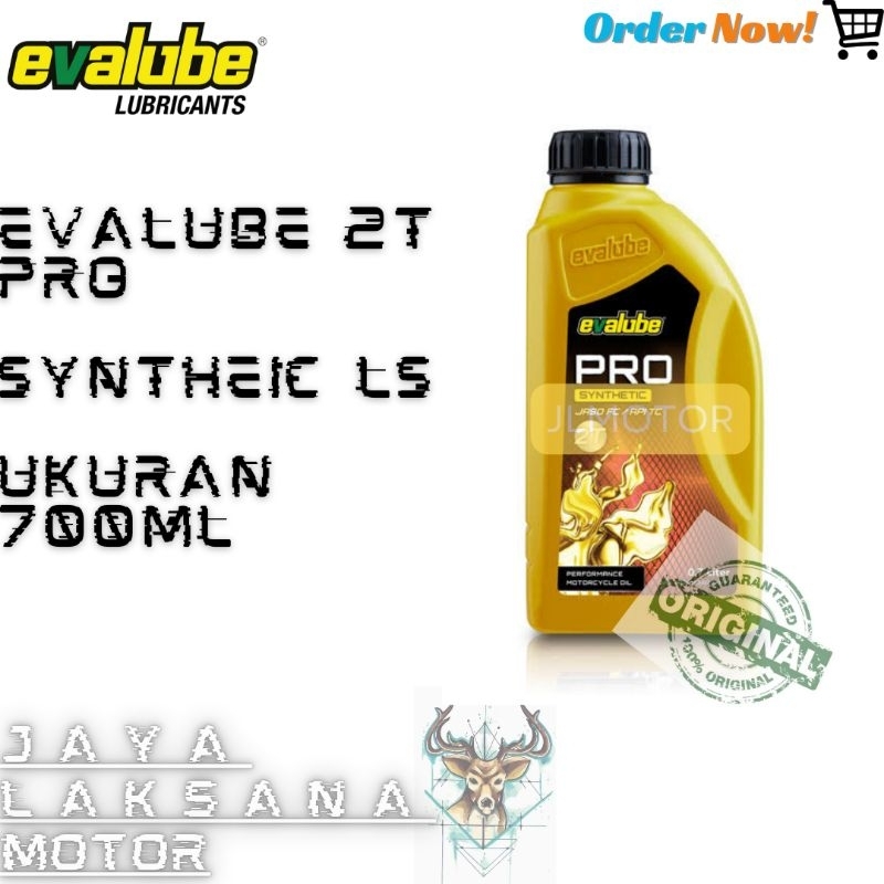 Jual EVALUBE PRO BOTOL KUNING ORIGINAL 100% OLI SAMPING MOTOR 2TAK 2T ...
