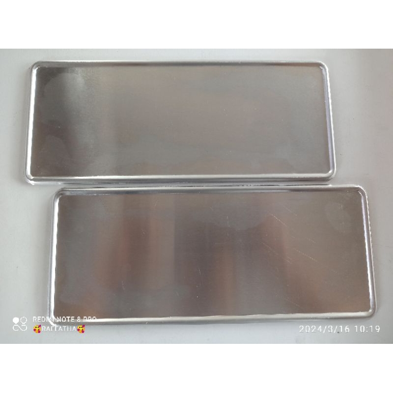 Jual Bahan plat nomor motor polos tebal 0,6 mm | Shopee Indonesia
