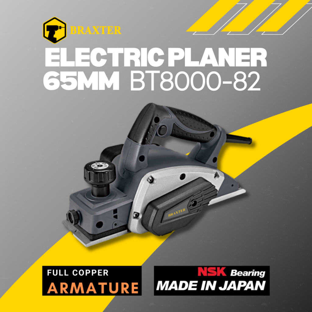 Jual ELECTRIC HAND PLANER KETAM BT8000-82 BRAXTER | Shopee Indonesia