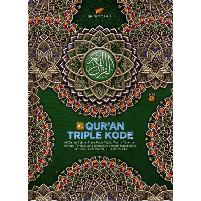 Jual AL QURAN TRIPLE KODE (Q) A5 WARNA HIJAU | Shopee Indonesia