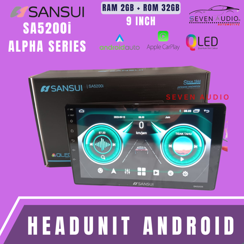 Jual Head Unit Android Sansui Alpha Series 10 Inch Ram 2GB + Rom 32GB ...
