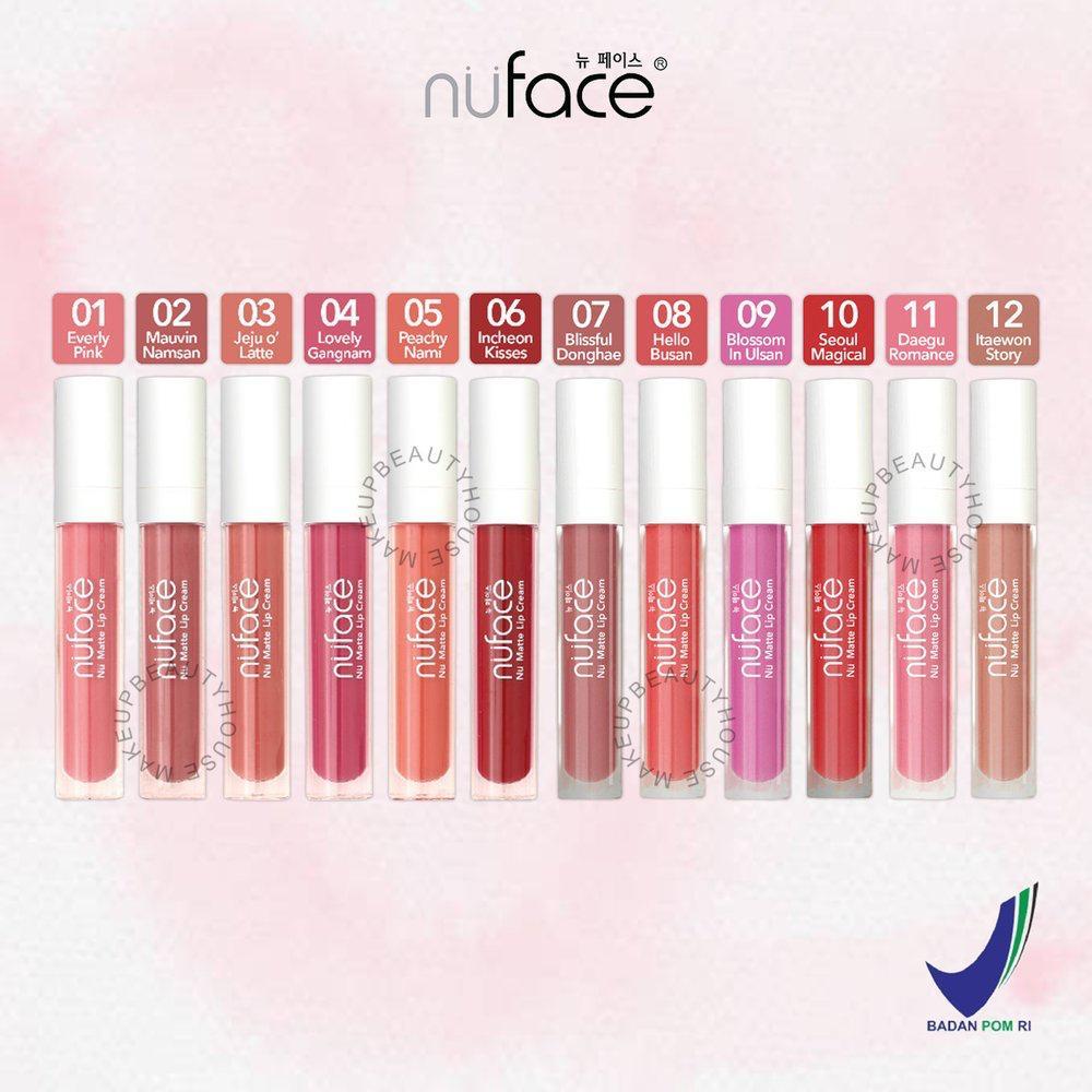 Jual NUFACE Nu Matte Lip Cream 4gr - Moisture Lip Cream | Sensasi ...