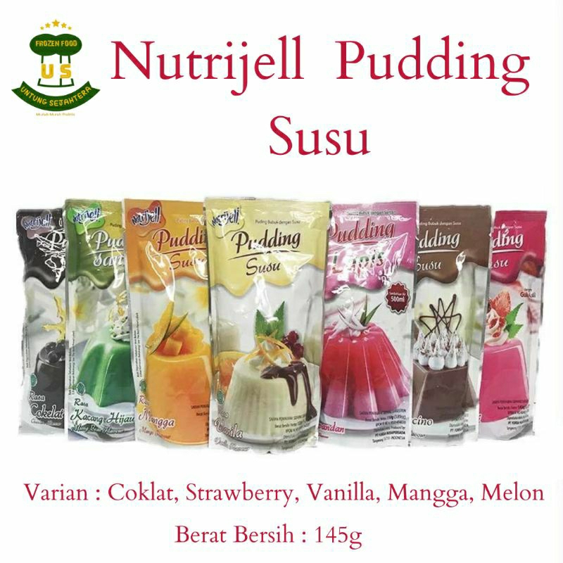 Jual Nutrijel Pudding Susu Jelly Agar Agar Pudding Susu Mangga ...