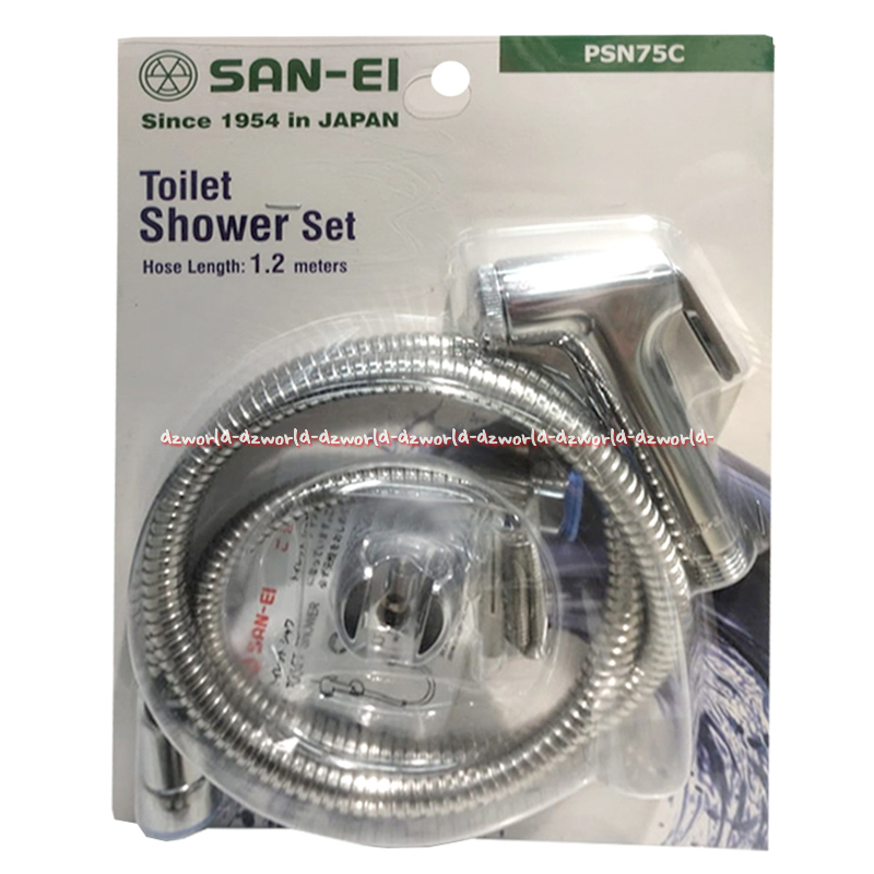 Jual San-Ei Toilet Shower Set PSN75C Kran Cebok Dengan Selang Panjang Selang 1.2meters Keran ...