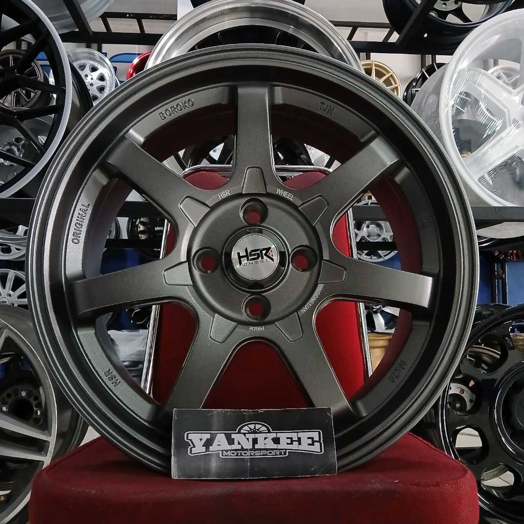 Jual velg hsr murah padang r16 buat jazz vios yaris brio agya datsun ignis dll | Shopee Indonesia