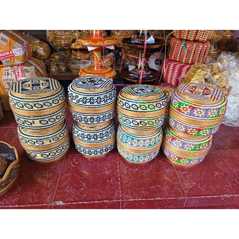 Jual sokasi bambu bulat 25cm 28cm dan 30cm keben bambu | Shopee Indonesia