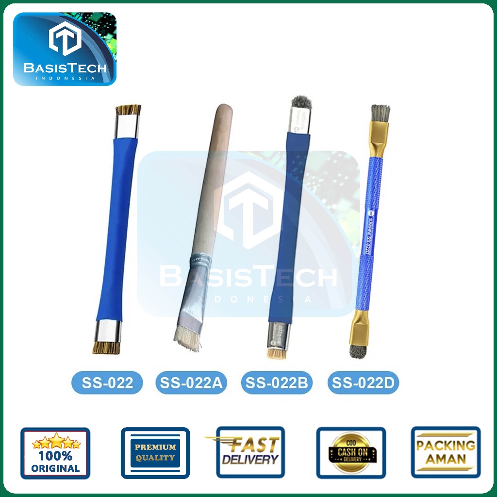 Jual KUAS PEMBERSIH MESIN HP BRUSH ANTI STATIC SUNSHINE SS-022A SS-022D ...