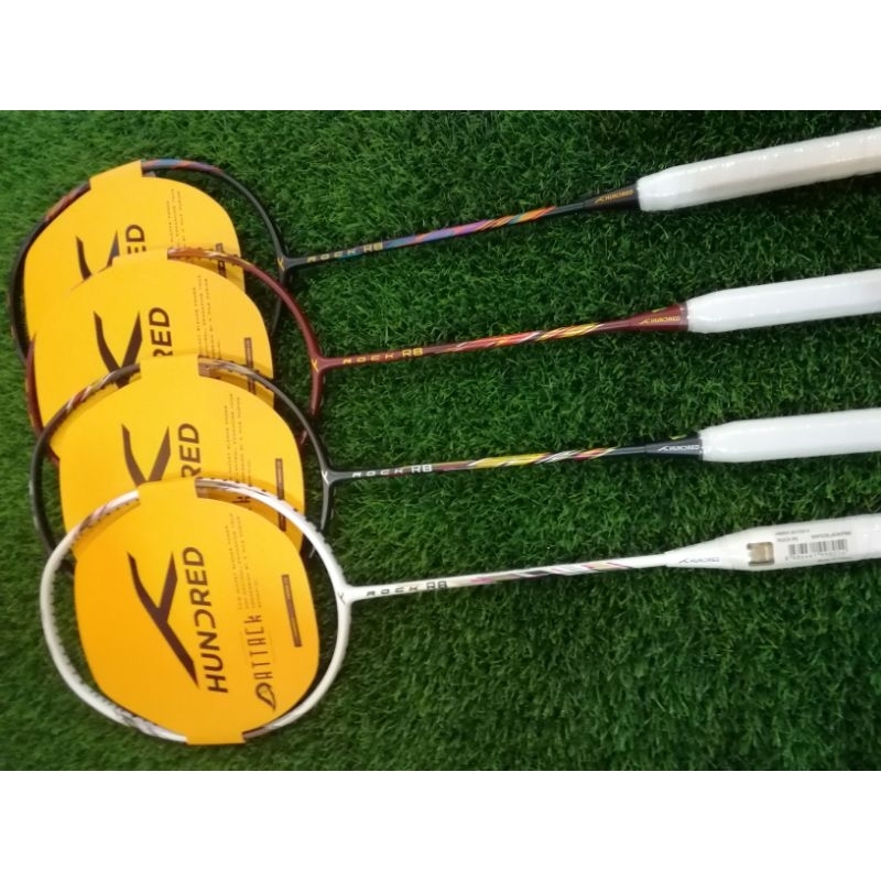 Jual RAKET BADMINTON HUNDRED ROCK R8 ORIGINAL 33LBS | Shopee Indonesia