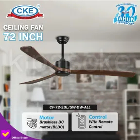 Jual CKE Ceiling Fan 72 Inch CF-72-3BL/SW-DW-ALL | Shopee Indonesia