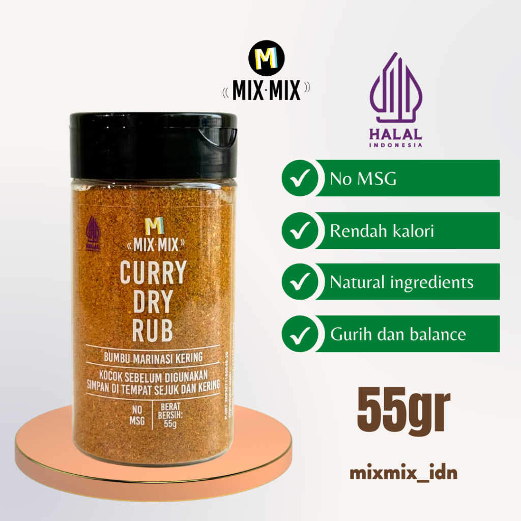Jual Mixmix Dry Rub Bumbu Marinasi Serba Guna Rendah Lemak Spices Cajun ...