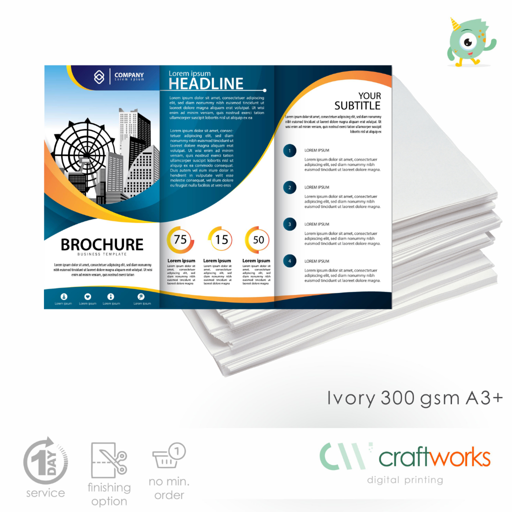 Jual CETAK IVORY 300 gsm DIGITAL PRINT A3+ | Shopee Indonesia