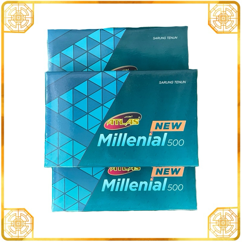 Jual Sarung Atlas New Millenial 500 motif ESW sarung atlas motif es ...