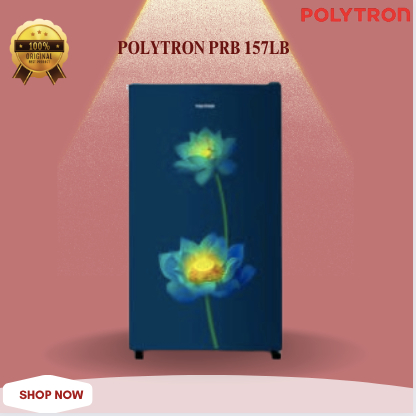 Jual POLYTRON KULKAS 1 PINTU PRB 157LB BEUATY STEEL/PRB157LB/PRB 157 LB ...