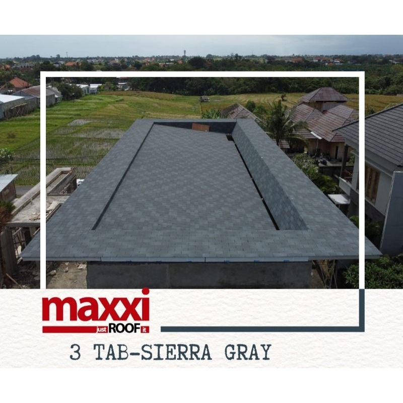 Jual Atap Bitumen Maxxi Per Pack isi 21 lbr | Shopee Indonesia