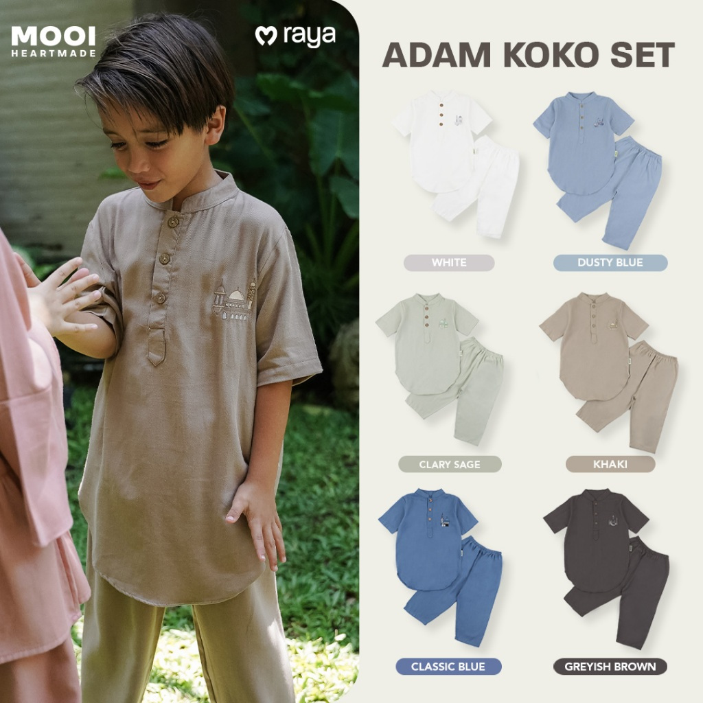Jual Mooi Adam Koko Set - Setelan Koko Anak- mooi koko set | Shopee Indonesia