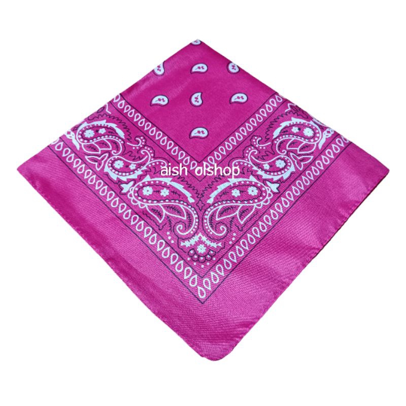 Jual SLAYER BANDANA SYAL MULTIFUNGSI#SLAYER MOTIF BATIK UKURAN 53X53 ...