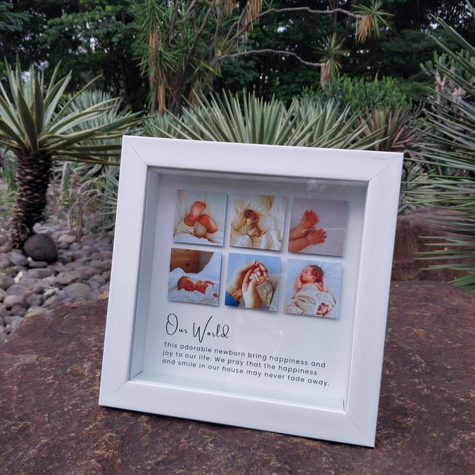 Jual GRIDA kolase frame bayi newborn baby gift | Shopee Indonesia
