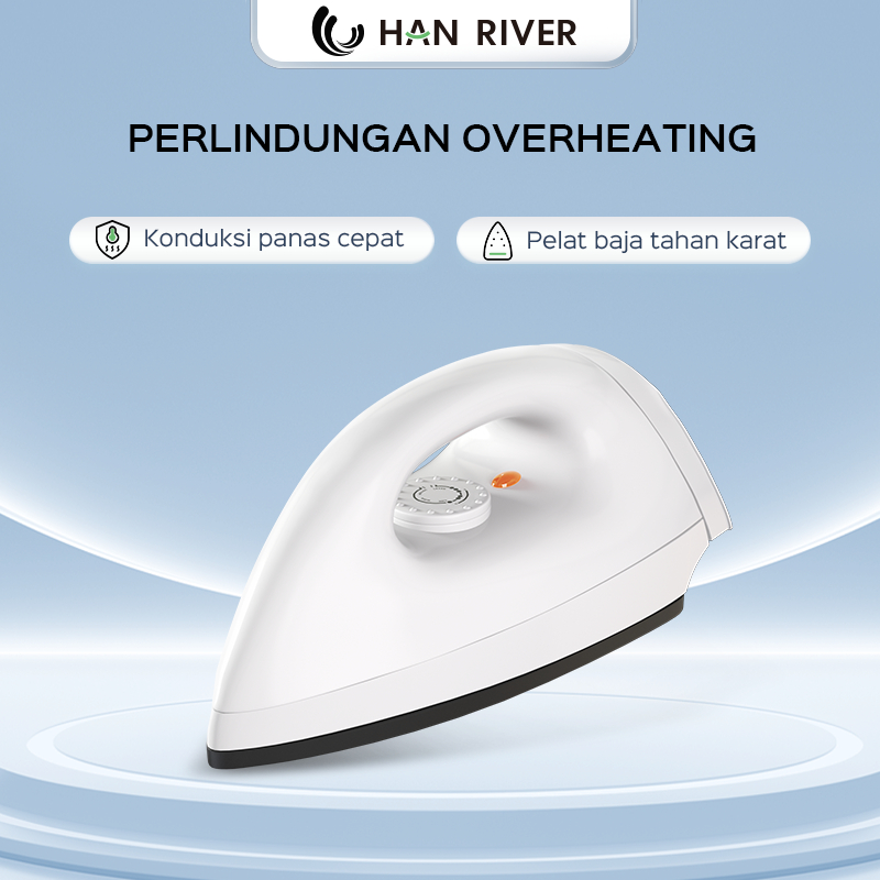 Jual HAN RIVER Setrika HRYD04WT Setrika Mini 300W Setrika Portable ...