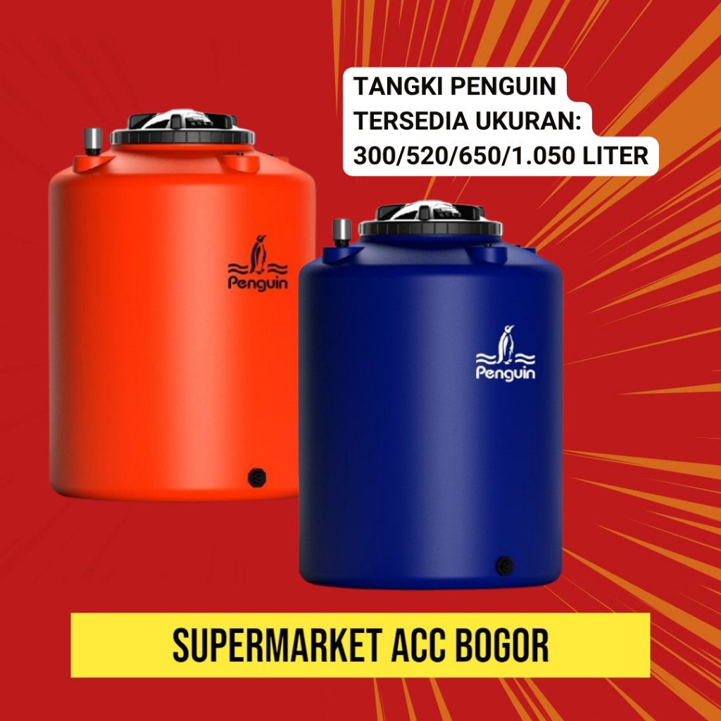 Jual Tangki Air Penguin TB-32 300 Liter - Toren Penguin Bogor | Shopee Indonesia
