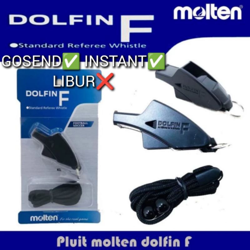 Jual PLUIT MOLTEN DOLFIN F original pluit wasit sepak bola futsal ...