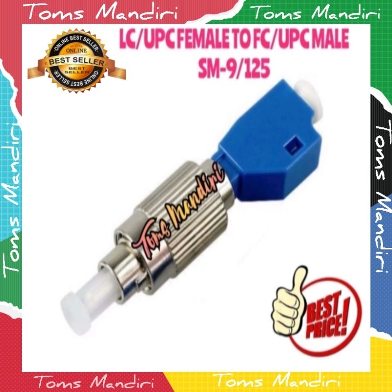 Jual Hybrid Adapter LC/UPC (Female) to FC/UPC (Male) SM-9/125 HybridAdapter | Shopee Indonesia