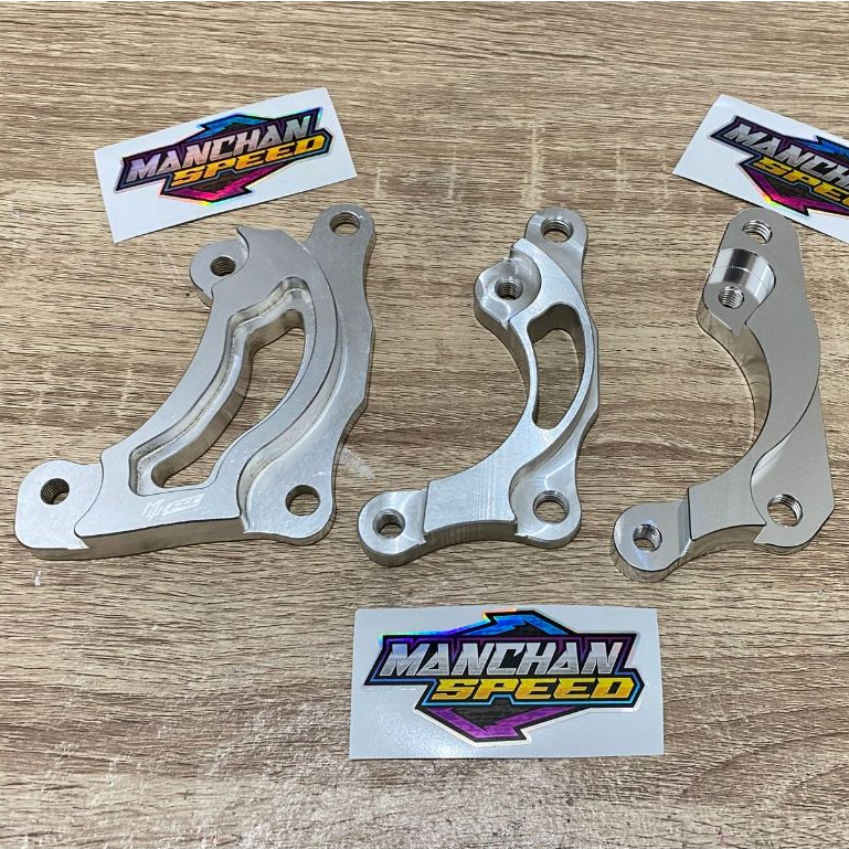 Jual BREKET KALIPER CAKRAM DEPAN MIO SMILE SOUL FINO XEON RC DISK 200 MM 220 MM 260 MM 2P 2 ...
