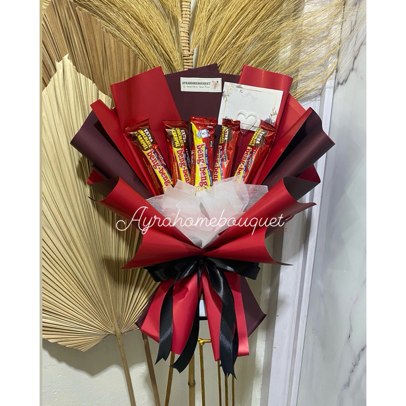 Jual [BengBeng] Ready Buket Bouquet Bucket Snack Coklat Beng Beng ...