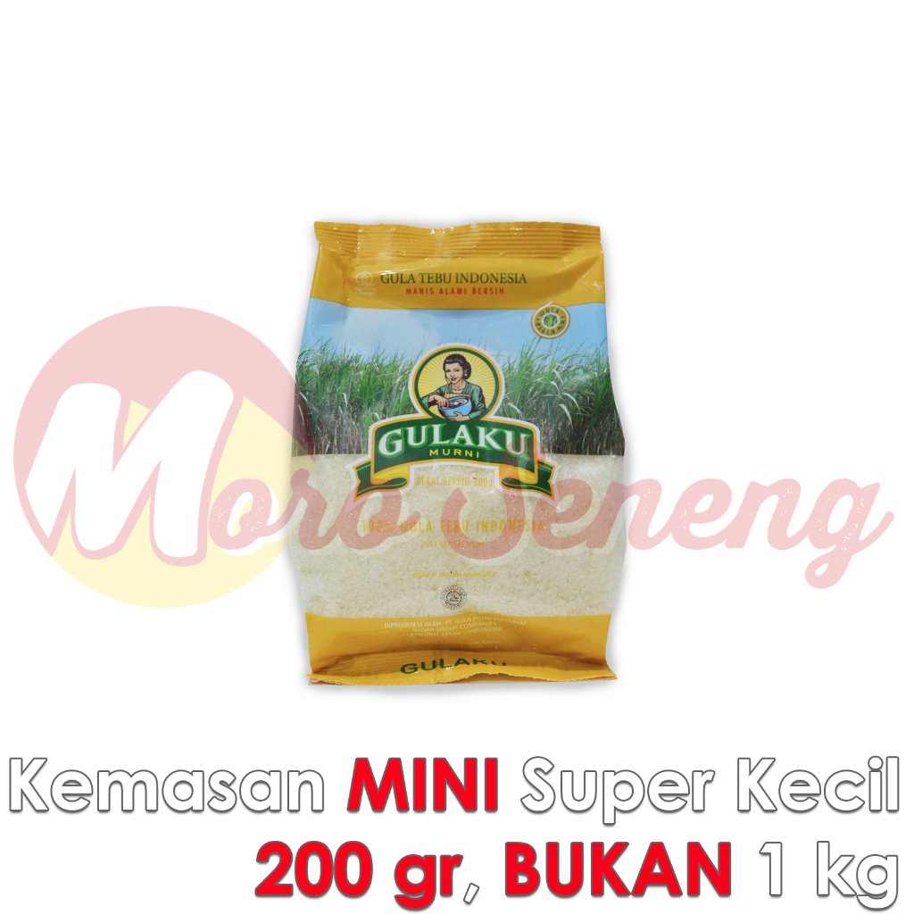 Jual Gulaku Kuning 200 gr Premium Gula Pasir Tebu 200gr | Shopee Indonesia