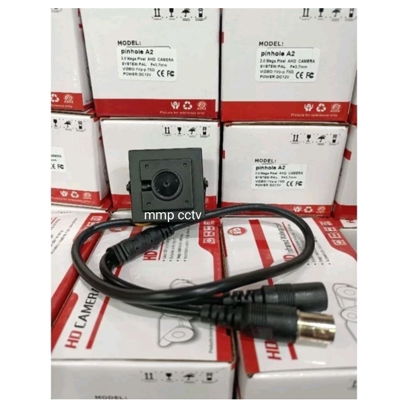 Jual Kanmera cctv mini pin hole hidden spy camera ahd 5mp pinhole murah ...