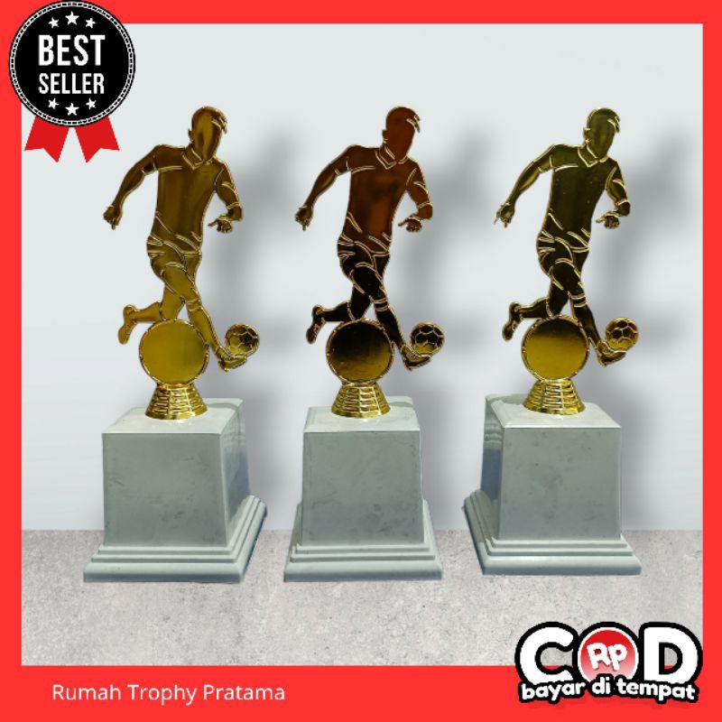 Jual Piala/Trophy Futsal dan Sepakbola Kecil (Satuan) | Shopee Indonesia