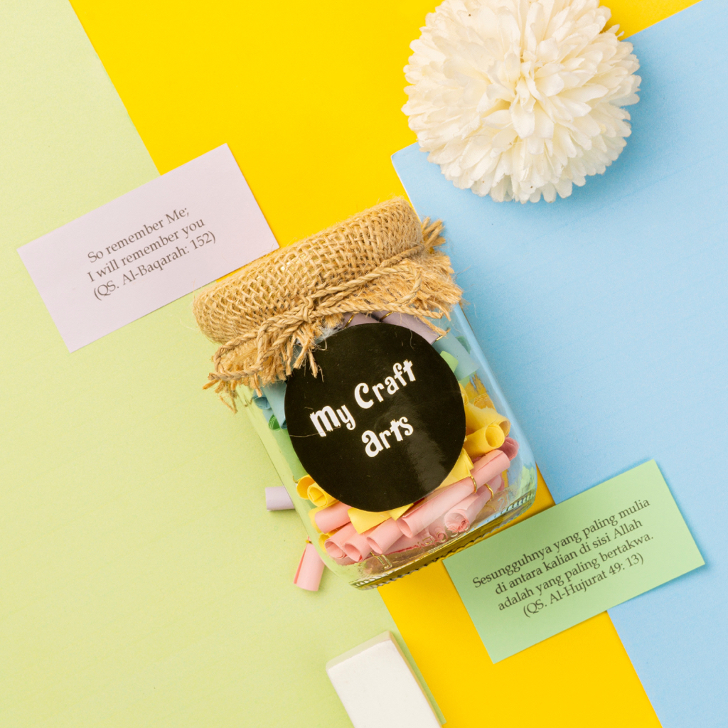Jual Holy Jar - Qur'an & Hadis Motivational Quotes in Jar - Kado Unik ...