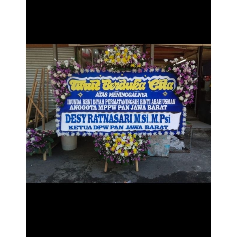 Jual bunga papan,bunga ucapan untuk semua acara, bunga 4 titik ukuran ...