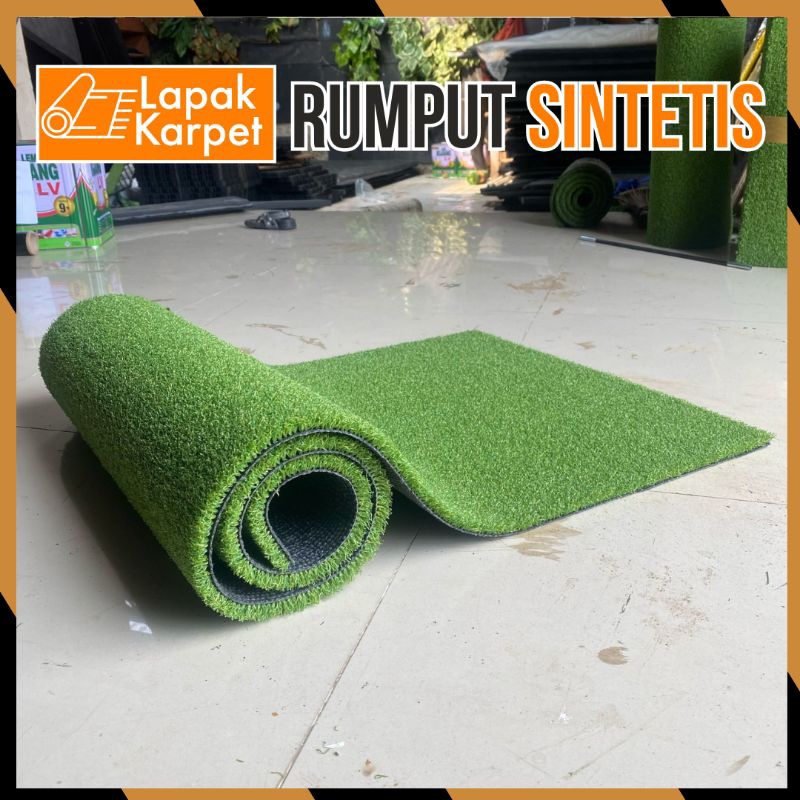 Jual Rumput Sintetis Tipe Golf Premium Ukuran 70×45 cm / Tebal 1,5 cm ...