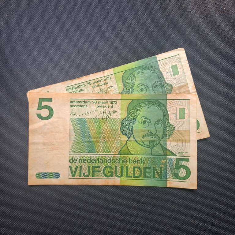 Jual Uang Kuno Koleksi 5 Gulden Belanda 1973 Langka | Shopee Indonesia