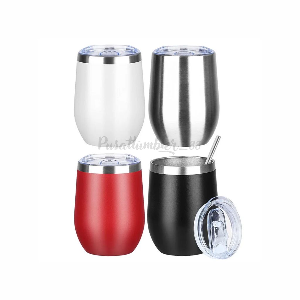 Jual [ MJG8009 ] Mug egg 350ml stainless Mug egg cupapi New Tahan Panas ...